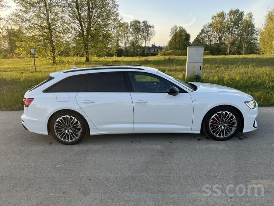 White Audi A6 2021 in Riga, with an engine capacity of 2.00 L and mileage of 137 thousand km for 450 €, photo 6 on AUTOMOTO.COM.LV