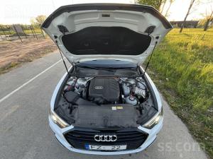 White Audi A6 2021 in Riga, with an engine capacity of 2.00 L and mileage of 137 thousand km for 450 €, photo 9 on AUTOMOTO.COM.LV