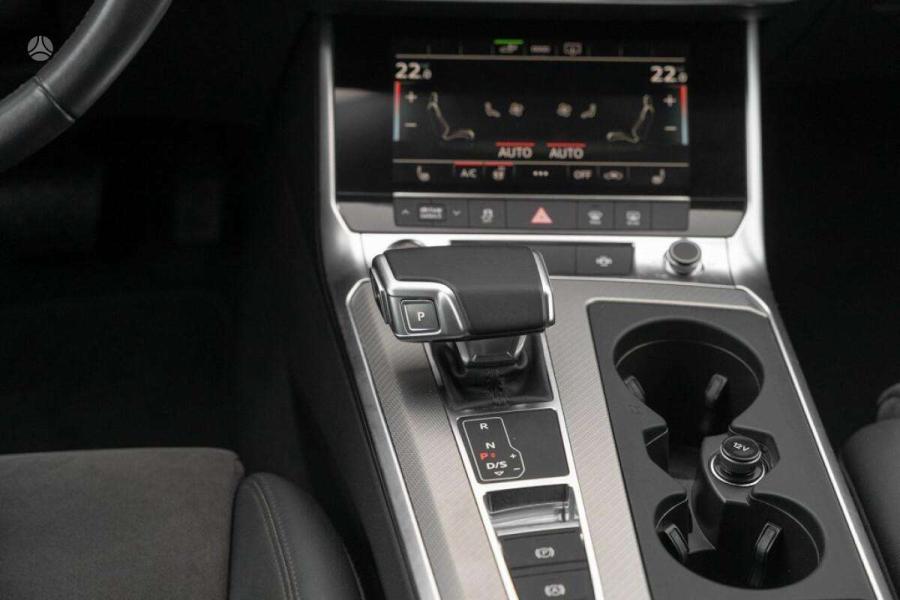 White Audi A6 2021 in Vilnius, with an engine capacity of 2.00 L and mileage of 134 thousand km for 33550 €, photo 8 on AUTOMOTO.COM.LV