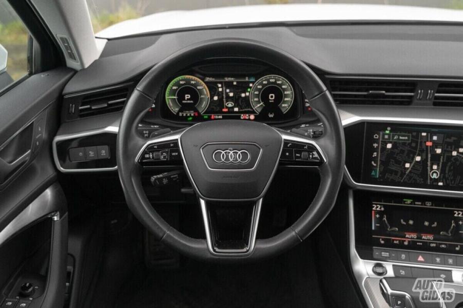 Balts Audi A6 2021 Viļņa, ar dzinēja tilpumu 2.00 L un nobraukumu 134 tūkst. km par 33550 €, foto 14 vietnē AUTOMOTO.COM.LV