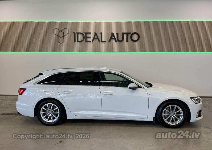 White Audi A6 2021 in Tallinn, with an engine capacity of 1.97 L and mileage of 157 thousand km for 31990 €, photo 4 on AUTOMOTO.COM.LV