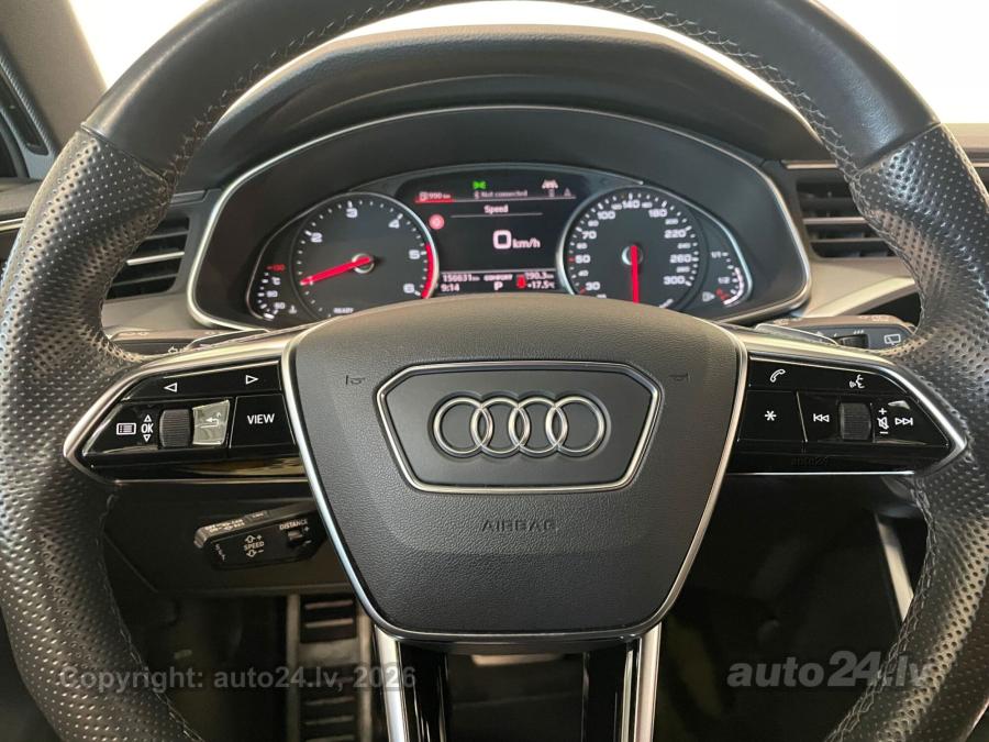 White Audi A6 2021 in Tallinn, with an engine capacity of 1.97 L and mileage of 157 thousand km for 31990 €, photo 17 on AUTOMOTO.COM.LV