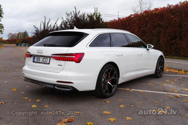 White Audi A6 2021 in Tartu, with an engine capacity of 2.00 L and mileage of 197 thousand km for 23790 €, photo 5 on AUTOMOTO.COM.LV