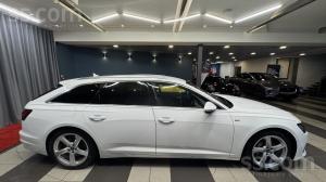 White Audi A6 2022 in Riga, with an engine capacity of 2.00 L and mileage of 195 thousand km for 25990 €, photo 4 on AUTOMOTO.COM.LV