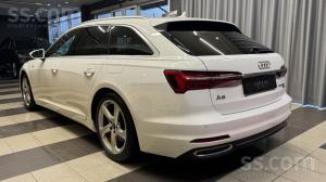 White Audi A6 2022 in Riga, with an engine capacity of 2.00 L and mileage of 195 thousand km for 25990 €, photo 7 on AUTOMOTO.COM.LV