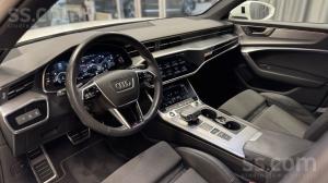 White Audi A6 2022 in Riga, with an engine capacity of 2.00 L and mileage of 195 thousand km for 25990 €, photo 26 on AUTOMOTO.COM.LV