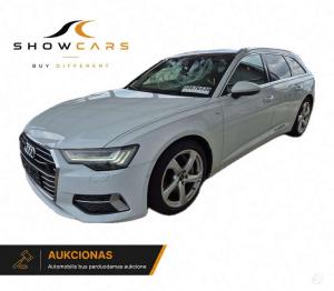 Balts Audi A6 2022 Klaipėda, ar dzinēja tilpumu 1.98 L un nobraukumu 148 tūkst. km par 13800 €, foto  vietnē AUTOMOTO.COM.LV