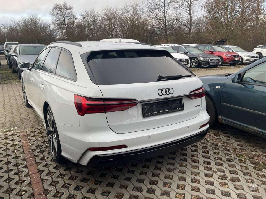 White Audi A6 2023 in Vilnius, with an engine capacity of 3.00 L and mileage of 169 thousand km for 35690 €, photo 3 on AUTOMOTO.COM.LV
