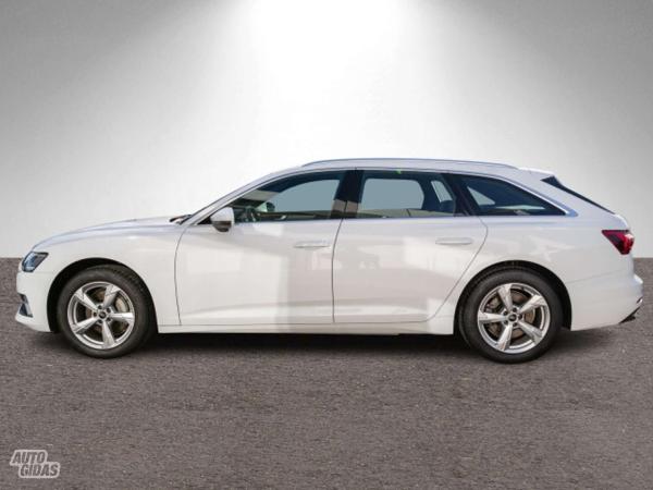 White Audi A6 2023 in Kaunas, with an engine capacity of 2.00 L and mileage of 61 thousand km for 33209 €, photo 4 on AUTOMOTO.COM.LV