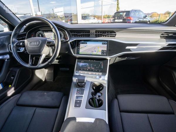White Audi A6 2023 in Kaunas, with an engine capacity of 2.00 L and mileage of 61 thousand km for 33209 €, photo 7 on AUTOMOTO.COM.LV