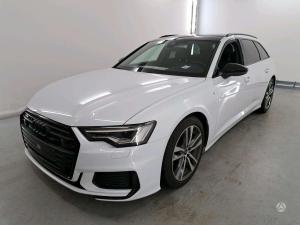White Audi A6 2023 in Vilnius, with an engine capacity of 1.97 L and mileage of 177 thousand km for 26990 €, photo  on AUTOMOTO.COM.LV