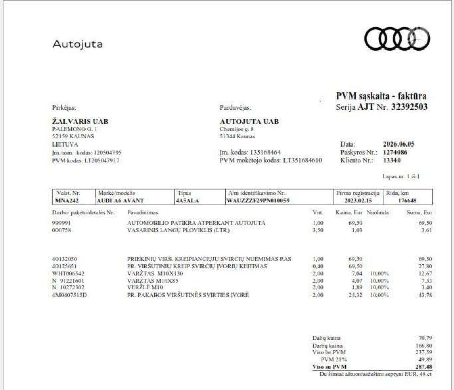 Balts Audi A6 2023 Elektrėnai, ar dzinēja tilpumu 2.97 L un nobraukumu 177 tūkst. km par 26895 €, foto 33 vietnē AUTOMOTO.COM.LV