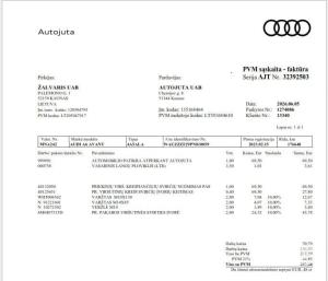 Белый Ауди А6 2023 в Электренай, объемом двигателя 3.00 л и пробегом 177 тыс. км за 25995 €, фото 32 на AUTOMOTO.COM.LV