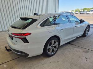 White Audi A6 2025 in Vilnius, with an engine capacity of 1.97 L and mileage of 23 thousand km for 36990 €, photo 4 on AUTOMOTO.COM.LV