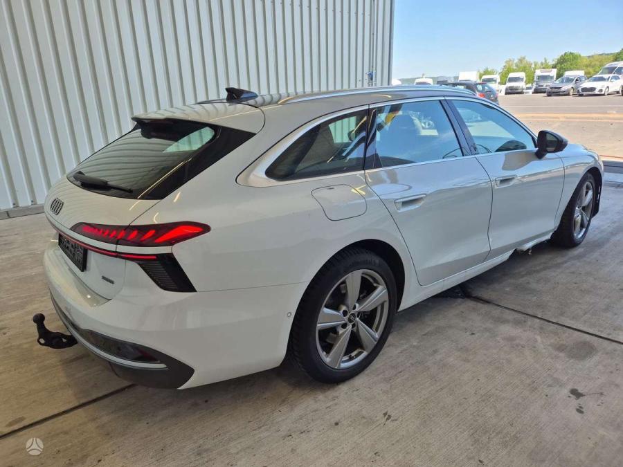 White Audi A6 2025 in Vilnius, with an engine capacity of 1.97 L and mileage of 23 thousand km for 36990 €, photo 4 on AUTOMOTO.COM.LV