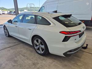 White Audi A6 2025 in Vilnius, with an engine capacity of 1.97 L and mileage of 23 thousand km for 36990 €, photo 5 on AUTOMOTO.COM.LV