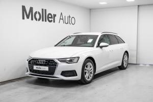 Balts Audi A6 2025 Viļņa, ar dzinēja tilpumu 2.00 L un nobraukumu 17 tūkst. km par 46500 €, foto  vietnē AUTOMOTO.COM.LV
