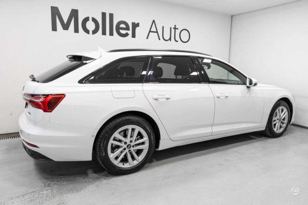 White Audi A6 2025 in Vilnius, with an engine capacity of 2.00 L and mileage of 17 thousand km for 46500 €, photo 4 on AUTOMOTO.COM.LV