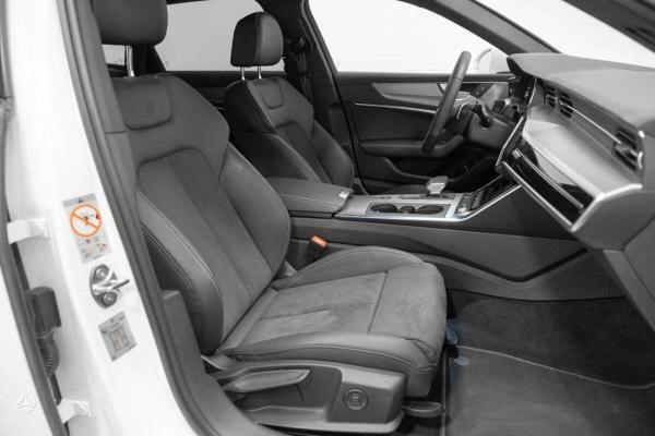 White Audi A6 2025 in Vilnius, with an engine capacity of 2.00 L and mileage of 17 thousand km for 46500 €, photo 7 on AUTOMOTO.COM.LV