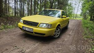 Yellow Audi A6 1995 in Rezekne, with an engine capacity of 1.90 L and mileage of 522 thousand km for 1500 €, photo  on AUTOMOTO.COM.LV