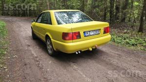 Yellow Audi A6 1995 in Rezekne, with an engine capacity of 1.90 L and mileage of 522 thousand km for 1500 €, photo 5 on AUTOMOTO.COM.LV