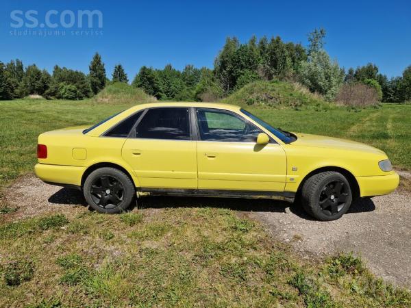 Yellow Audi A6 1997 in Jurmala, with an engine capacity of 2.50 L and mileage of 596 thousand km for 1500 €, photo 5 on AUTOMOTO.COM.LV