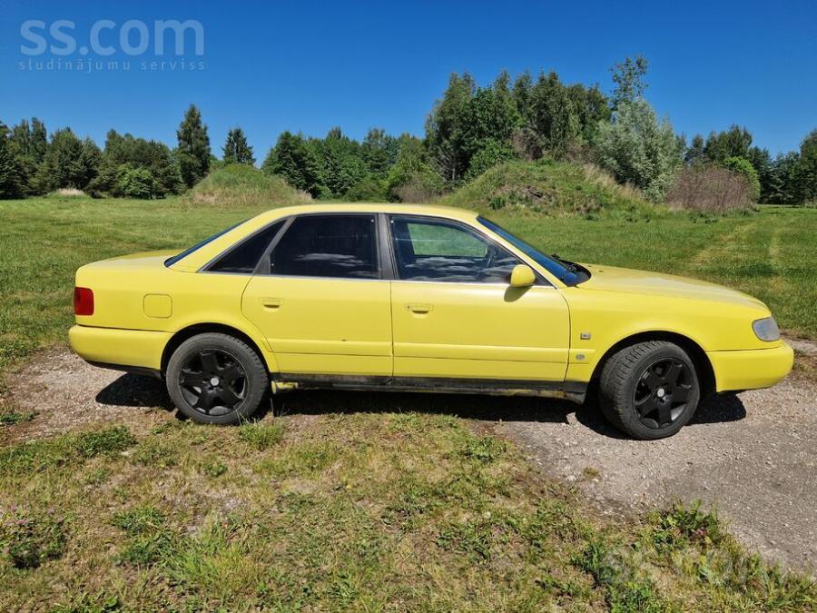 Dzeltens Audi A6 1997 Jūrmala, ar dzinēja tilpumu 2.50 L un nobraukumu 596 tūkst. km par 1500 €, foto 6 vietnē AUTOMOTO.COM.LV
