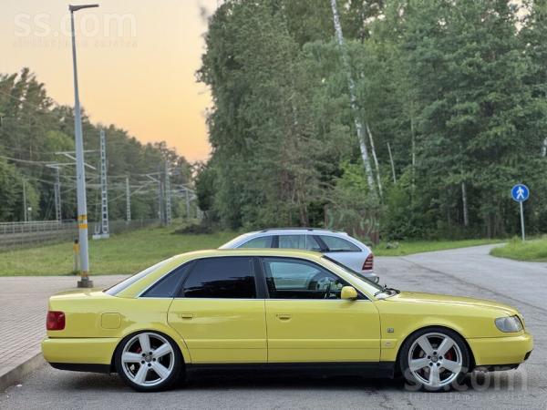 Dzeltens Audi A6 1997 Jūrmala, ar dzinēja tilpumu 2.50 L un nobraukumu 600 tūkst. km par 2600 €, foto 6 vietnē AUTOMOTO.COM.LV