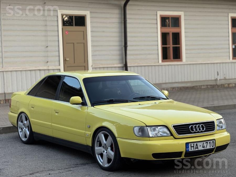 Yellow Audi A6 1997 in Jurmala, with an engine capacity of 2.50 L and mileage of 600 thousand km for 2600 €, photo 8 on AUTOMOTO.COM.LV