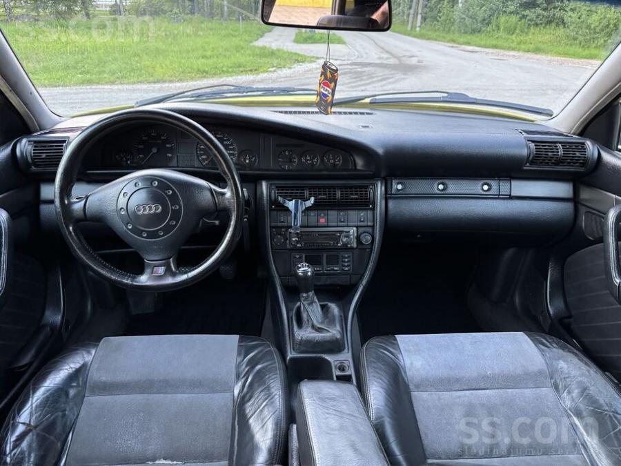 Yellow Audi A6 1997 in Jurmala, with an engine capacity of 2.50 L and mileage of 600 thousand km for 2600 €, photo 11 on AUTOMOTO.COM.LV