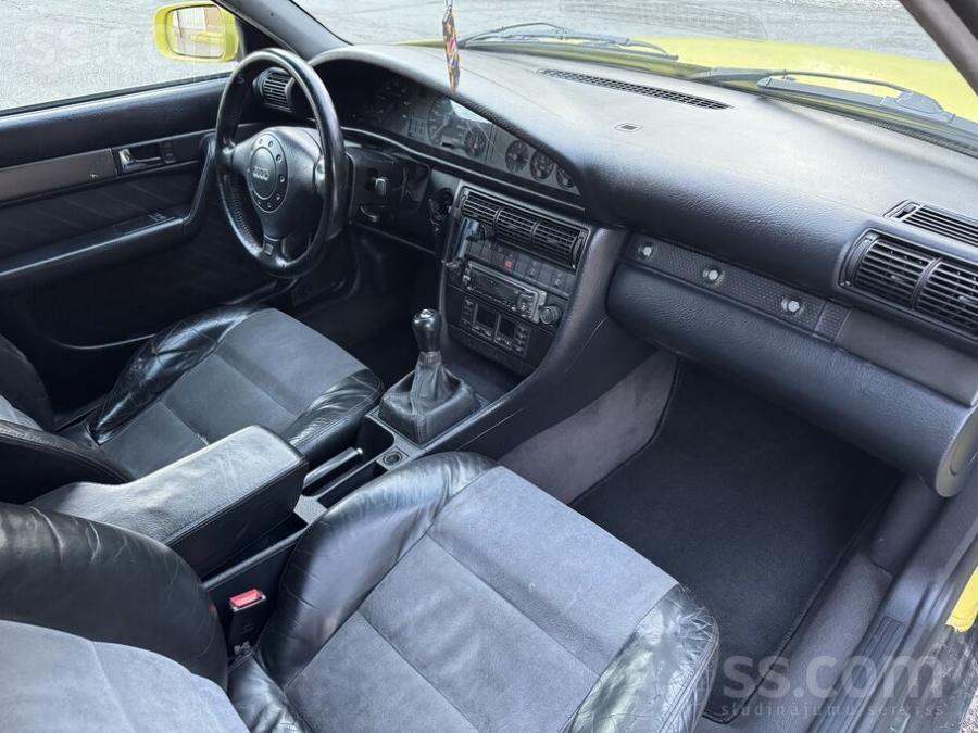 Yellow Audi A6 1997 in Jurmala, with an engine capacity of 2.50 L and mileage of 600 thousand km for 2600 €, photo 12 on AUTOMOTO.COM.LV