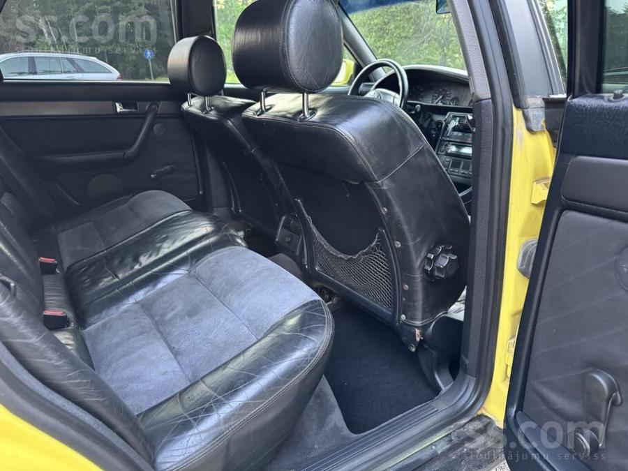 Yellow Audi A6 1997 in Jurmala, with an engine capacity of 2.50 L and mileage of 600 thousand km for 2600 €, photo 13 on AUTOMOTO.COM.LV