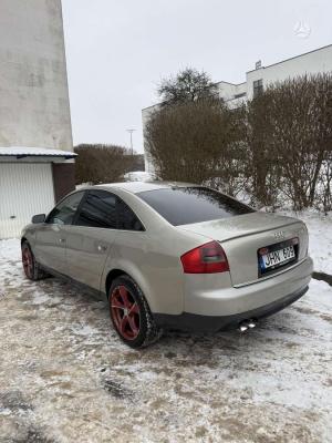 Yellow Audi A6 2001 in Vilnius, with an engine capacity of 2.50 L and mileage of 362 thousand km for 900 €, photo 5 on AUTOMOTO.COM.LV