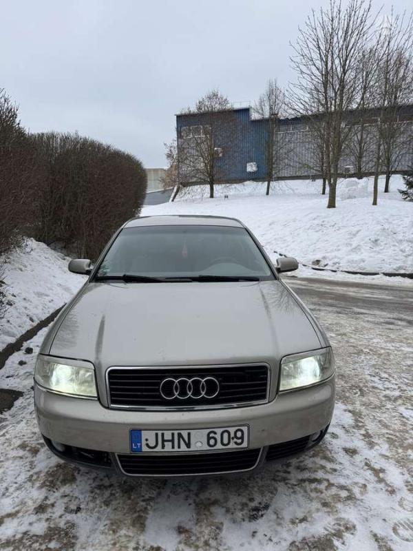 Dzeltens Audi A6 2001 Viļņa, ar dzinēja tilpumu 2.50 L un nobraukumu 362 tūkst. km par 900 €, foto 7 vietnē AUTOMOTO.COM.LV