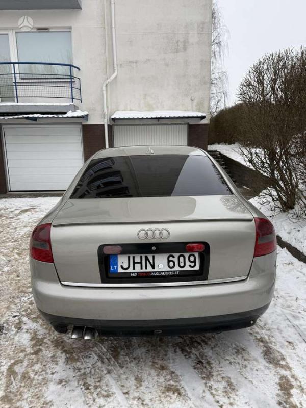 Dzeltens Audi A6 2001 Viļņa, ar dzinēja tilpumu 2.50 L un nobraukumu 362 tūkst. km par 900 €, foto 8 vietnē AUTOMOTO.COM.LV