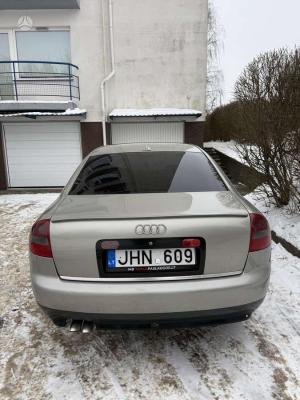 Yellow Audi A6 2001 in Vilnius, with an engine capacity of 2.50 L and mileage of 362 thousand km for 900 €, photo 8 on AUTOMOTO.COM.LV