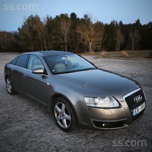 Dzeltens Audi A6 2005 Liepāja, ar dzinēja tilpumu 2.40 L un nobraukumu 471 tūkst. km par 2500 €, foto  vietnē AUTOMOTO.COM.LV