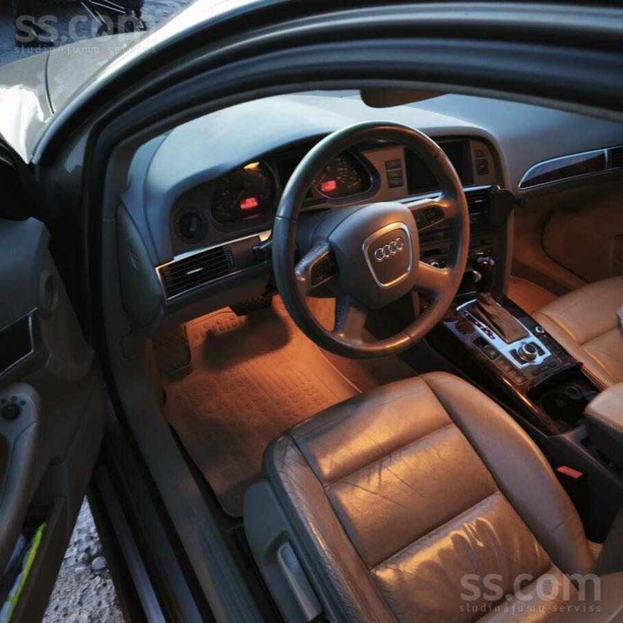 Желтый Ауди А6 2005 в Лиепая, объемом двигателя 2.40 л и пробегом 471 тыс. км за 2500 €, фото 9 на AUTOMOTO.COM.LV