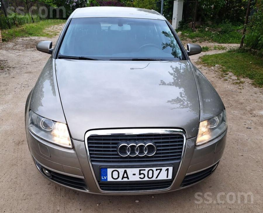 Yellow Audi A6 2007 in Tukums, with an engine capacity of 2.70 L and mileage of 320 thousand km for 4200 €, photo 3 on AUTOMOTO.COM.LV