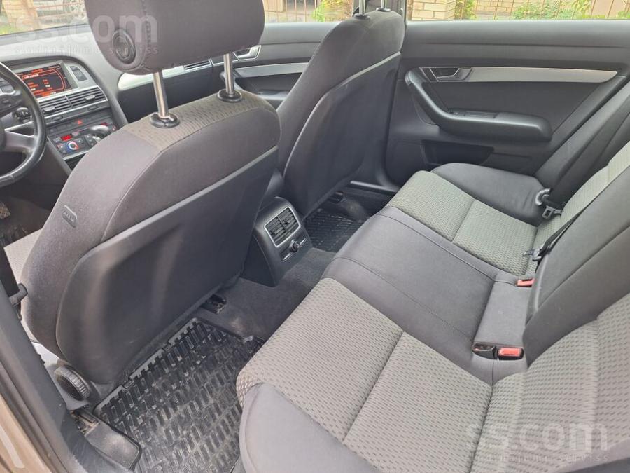 Yellow Audi A6 2007 in Tukums, with an engine capacity of 2.70 L and mileage of 320 thousand km for 4200 €, photo 7 on AUTOMOTO.COM.LV
