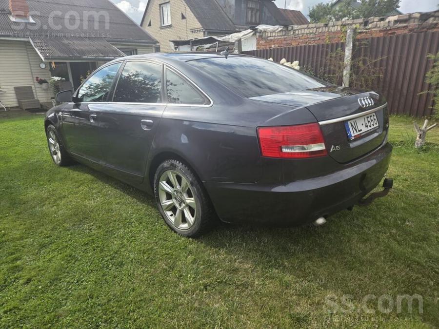 Dzeltens Audi A6 2008 Daugavpils, ar dzinēja tilpumu 2.70 L un nobraukumu 284 tūkst. km par 2750 €, foto 5 vietnē AUTOMOTO.COM.LV