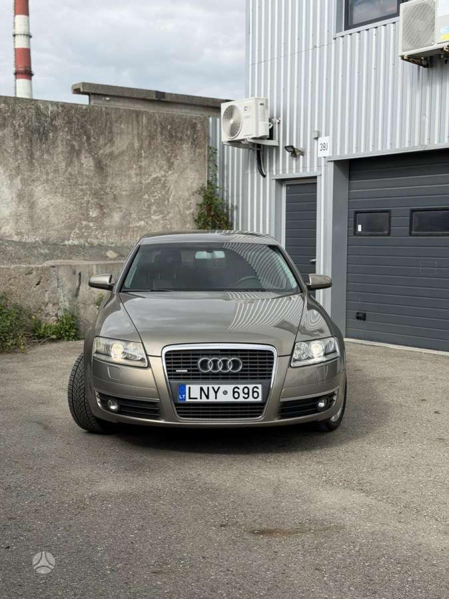 Yellow Audi A6 2008 in Klaipeda, with an engine capacity of 3.12 L and mileage of 268 thousand km for 2750 €, photo 3 on AUTOMOTO.COM.LV