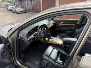 Yellow Audi A6 2008 in Klaipeda, with an engine capacity of 3.12 L and mileage of 268 thousand km for 2750 €, photo 7 on AUTOMOTO.COM.LV