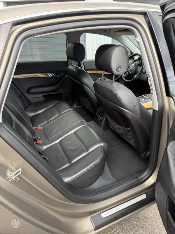 Yellow Audi A6 2008 in Klaipeda, with an engine capacity of 3.12 L and mileage of 268 thousand km for 2750 €, photo 9 on AUTOMOTO.COM.LV