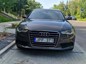 Yellow Audi A6 2011 in Vilnius, with an engine capacity of 2.97 L and mileage of 297 thousand km for 8800 €, photo 10 on AUTOMOTO.COM.LV