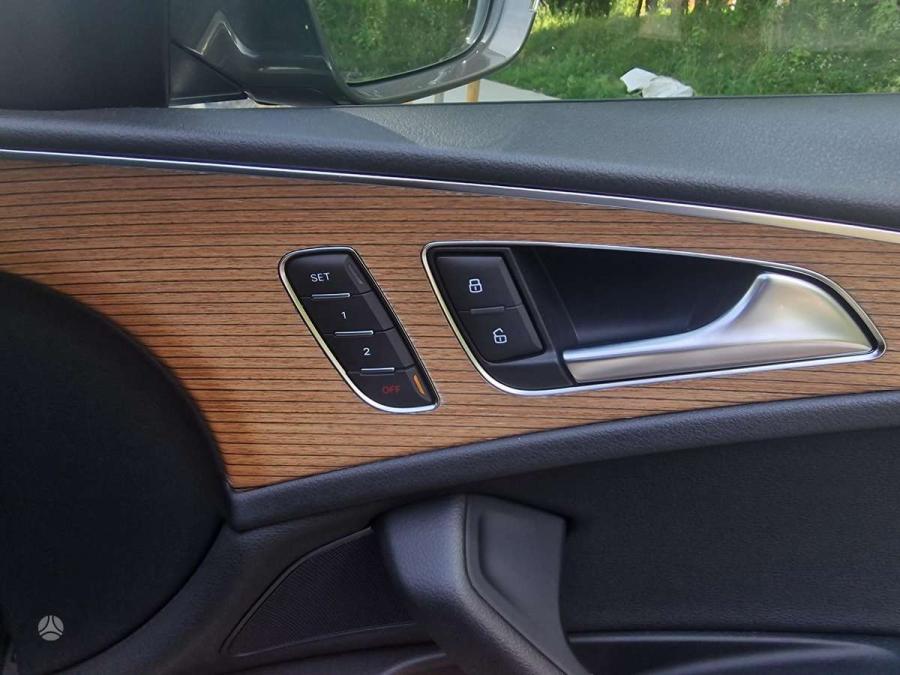 Yellow Audi A6 2011 in Vilnius, with an engine capacity of 2.97 L and mileage of 297 thousand km for 8800 €, photo 17 on AUTOMOTO.COM.LV