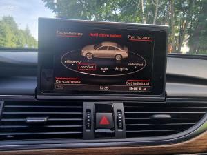 Yellow Audi A6 2011 in Vilnius, with an engine capacity of 2.97 L and mileage of 297 thousand km for 8800 €, photo 20 on AUTOMOTO.COM.LV