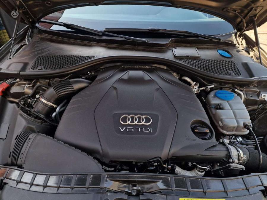 Yellow Audi A6 2011 in Vilnius, with an engine capacity of 2.97 L and mileage of 297 thousand km for 8800 €, photo 24 on AUTOMOTO.COM.LV
