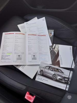Yellow Audi A6 2011 in Vilnius, with an engine capacity of 2.97 L and mileage of 297 thousand km for 8800 €, photo 26 on AUTOMOTO.COM.LV