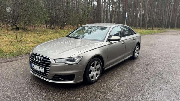 Yellow Audi A6 2015 in Vilnius, with an engine capacity of 2.00 L and mileage of 350 thousand km for 13300 €, photo 2 on AUTOMOTO.COM.LV